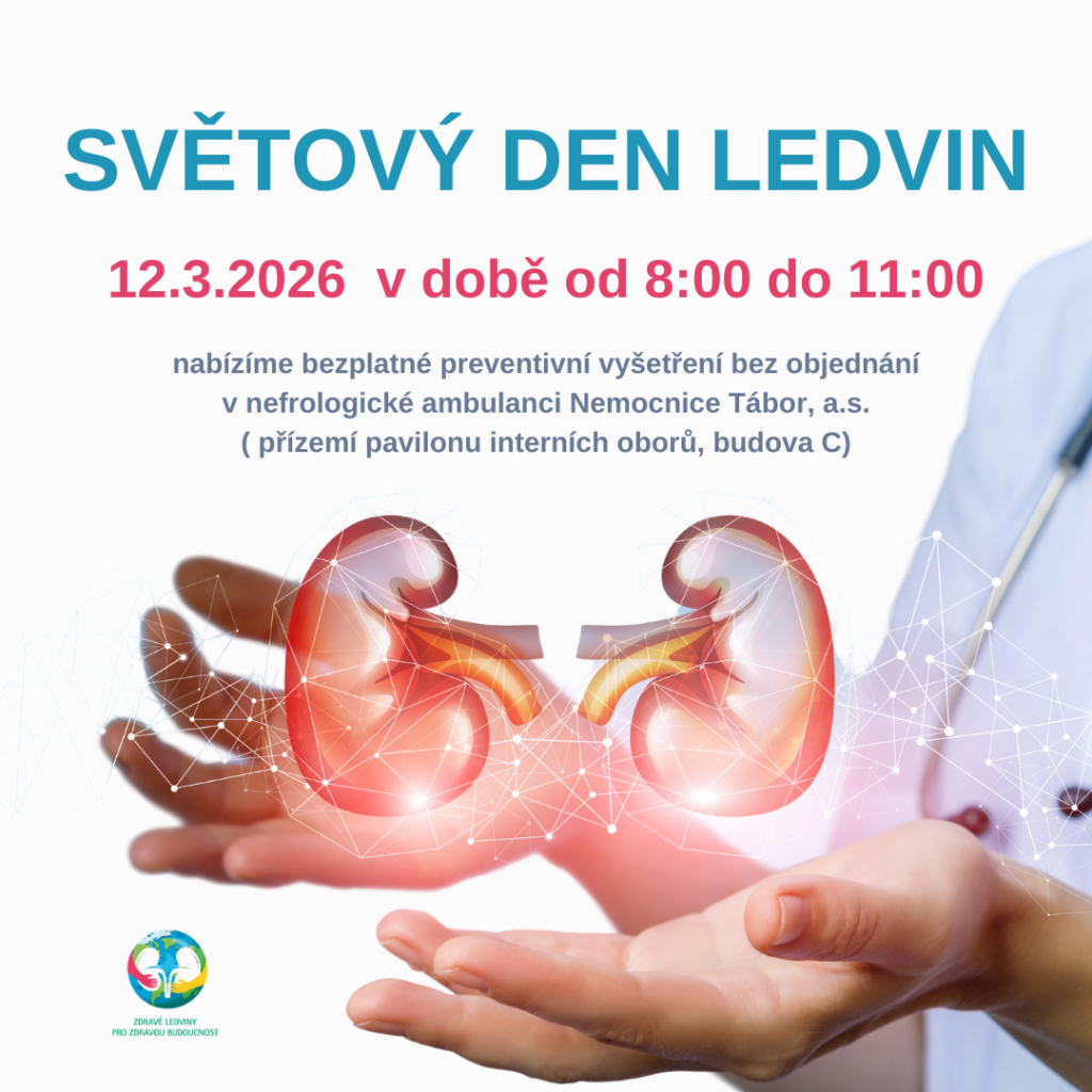 SVĚTOVÝ DEN LEDVIN – Preventivní bezplatné vyšetření bez objednání ...